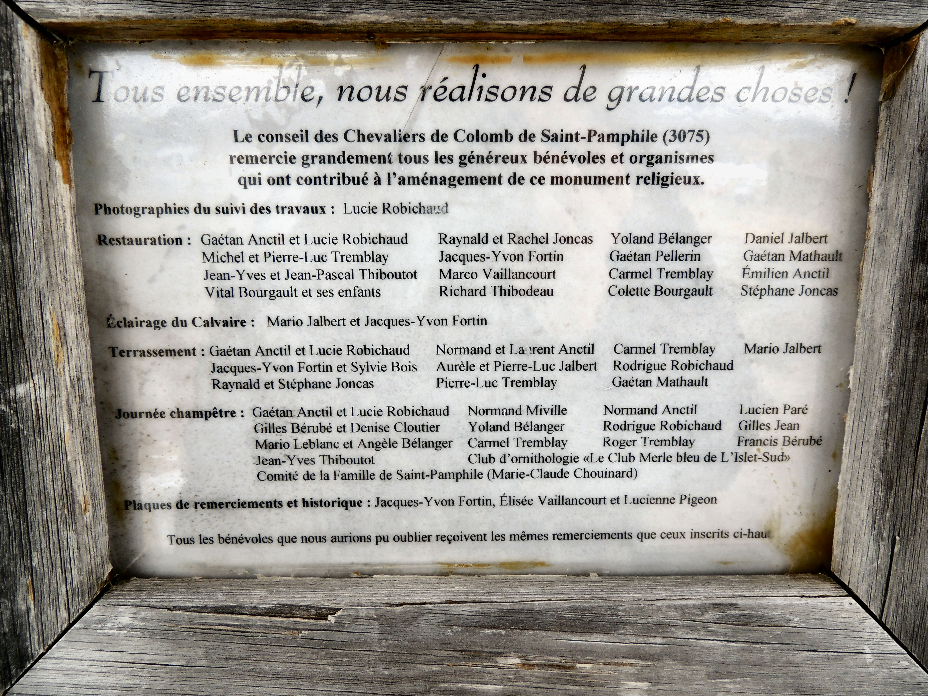 Saint-Pamphile » Les croix de chemin au Québec