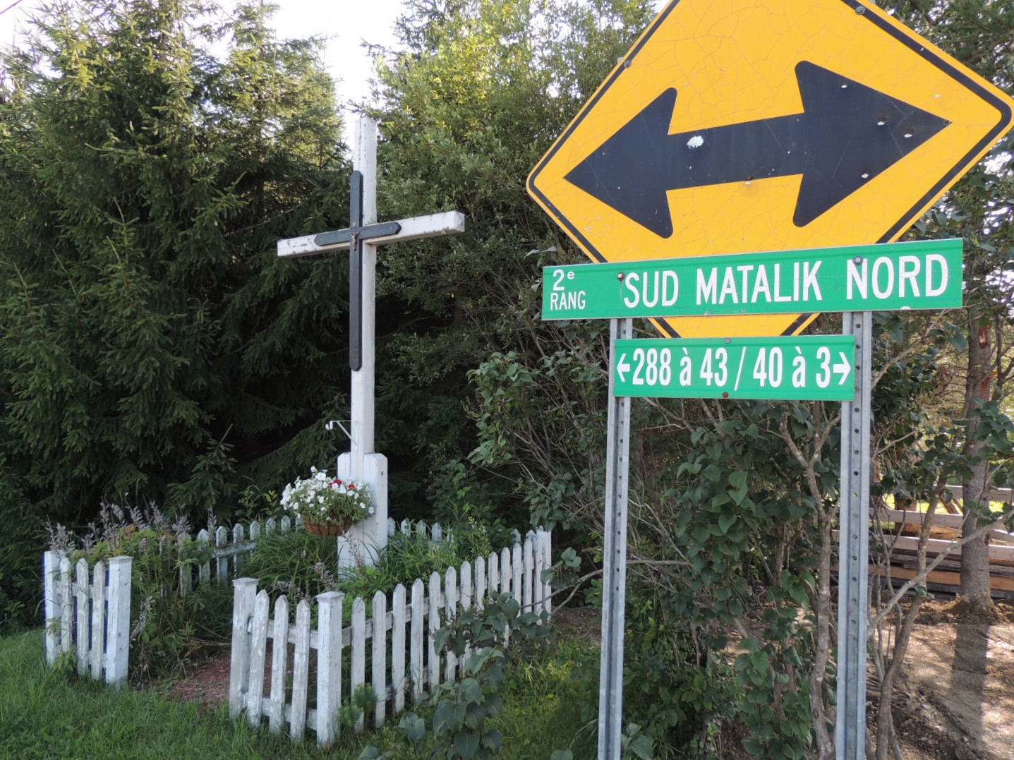 Sainte-Florence » Les croix de chemin au Québec