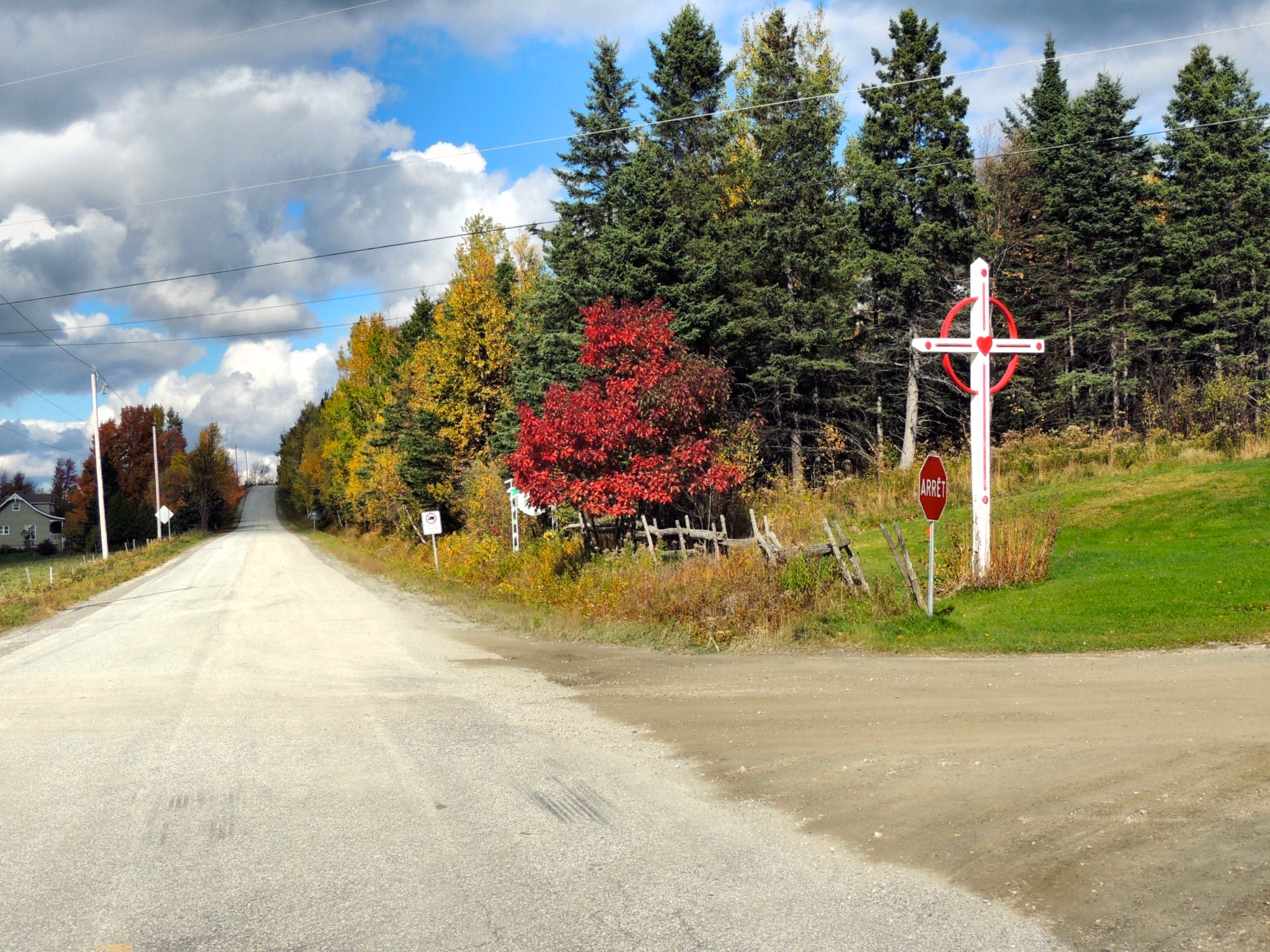 Saint-Julien » Les croix de chemin au Québec