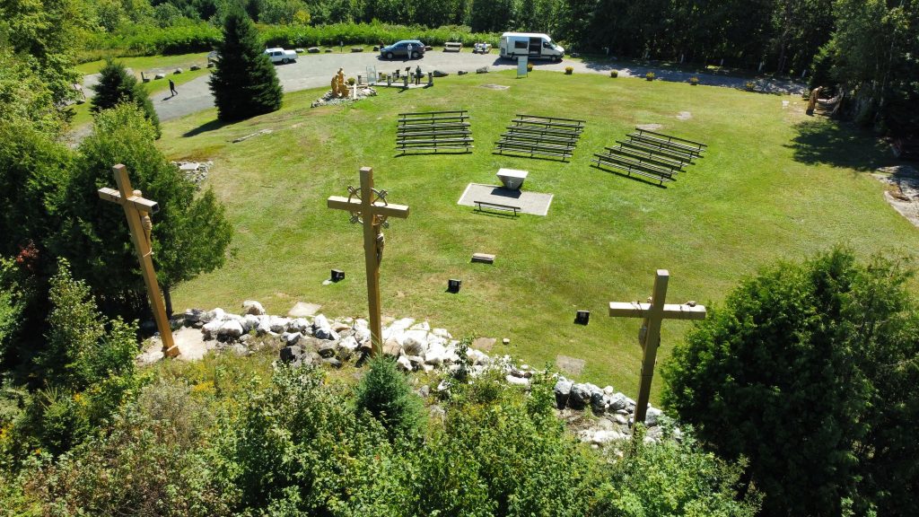 Le calvaire d’Huberdeau » Les croix de chemin au Québec